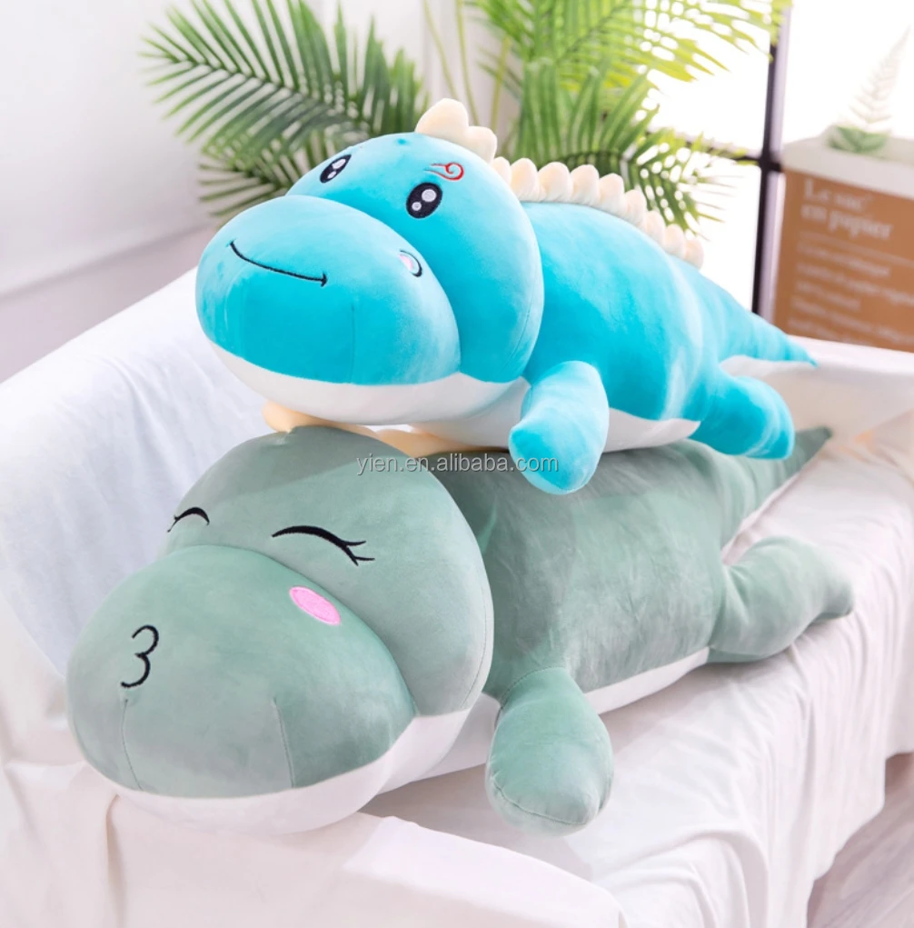 Factory Price Long-shaped Interlocking Cat Stuffed Animal Pillow Toy ...