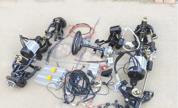 4X4 4WD Water Land ATV Conversion Kit - 5000W Hybrid Electric Dual ...