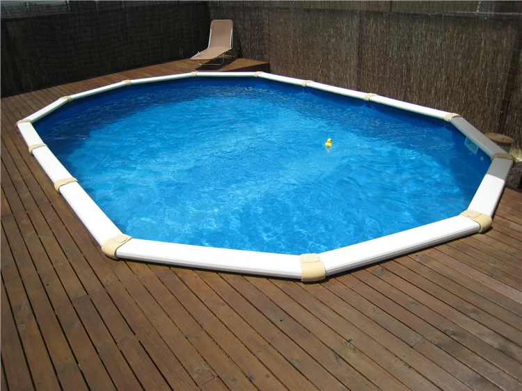 Durable Galvanized Steel Swimming Pools with PVC Liner