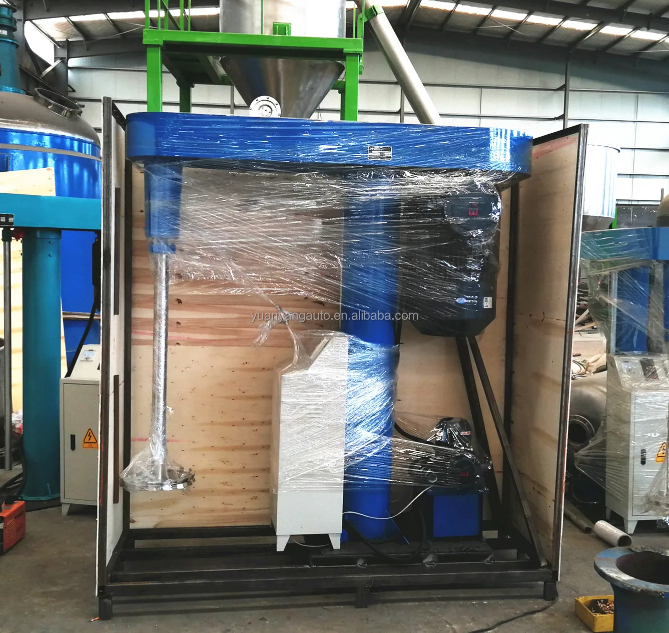 1000l High Speed Disperser Industrial Emulsion Paint Mixing Dispersing ...