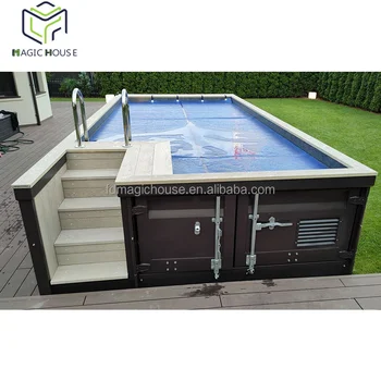 Magic House Fiberglass Pool Inground - Buy Jumping Castle With Slide ...