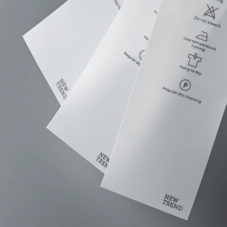 Custom Luxury Hanging Label With Free Slings Special Swing Paper ...