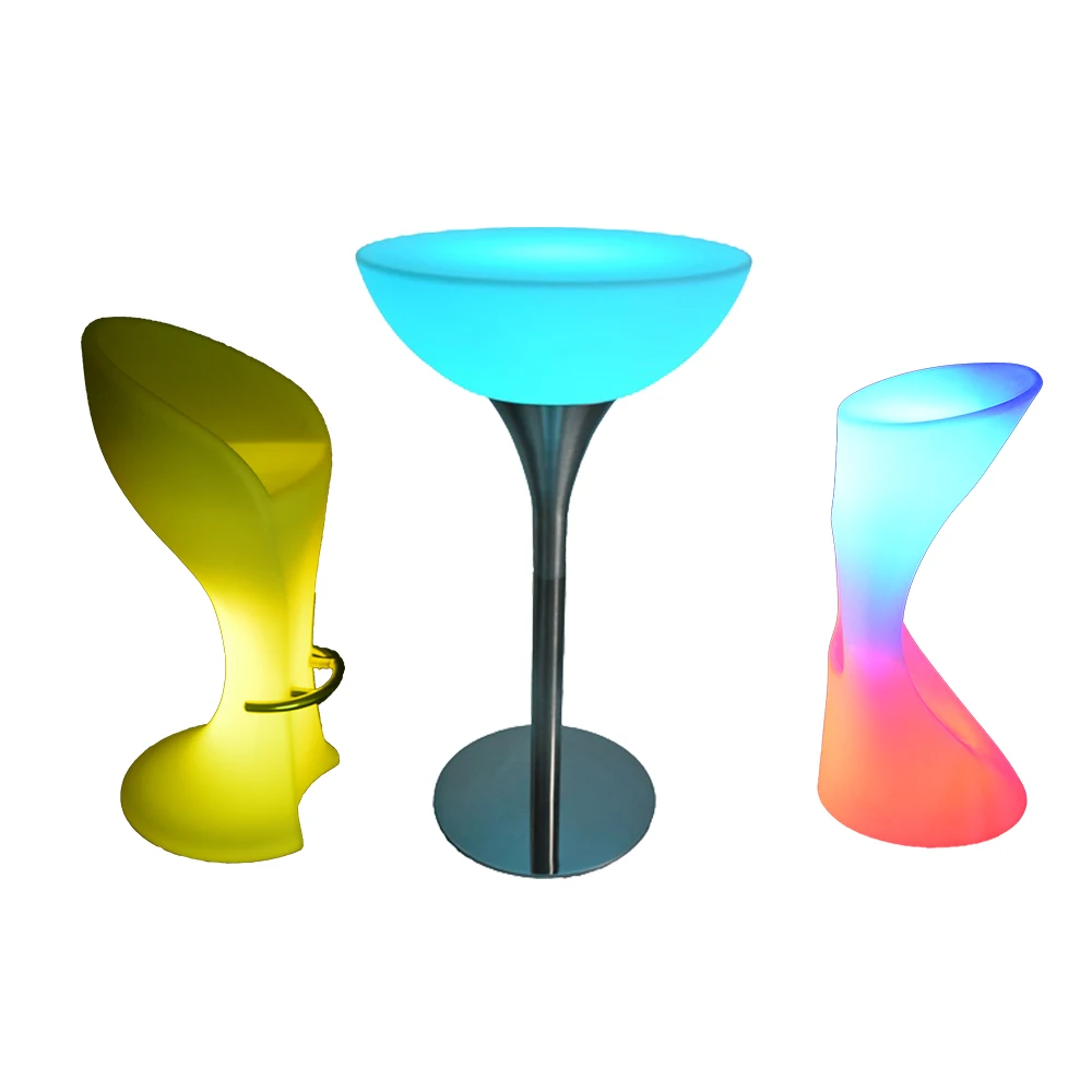 Light up Chairs - Stylish & Functional LED Stool Chairs