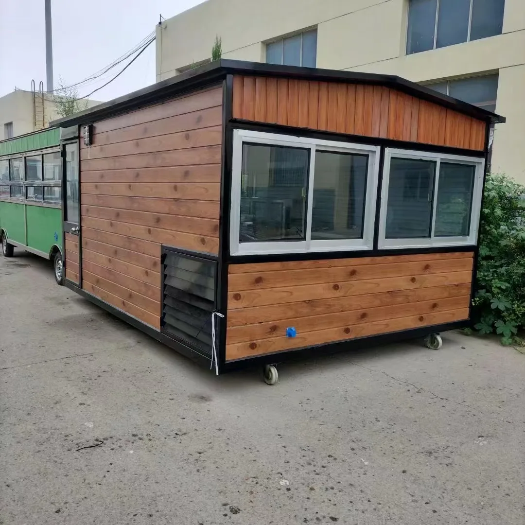 Mobile Food Trailer Moving Dining Car Food Truck Restaurant Mobile Car ...