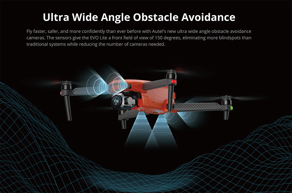 Autel Robotics Evo Lite+ Standard Series 6k Camera 3-axis Flycam Dron ...