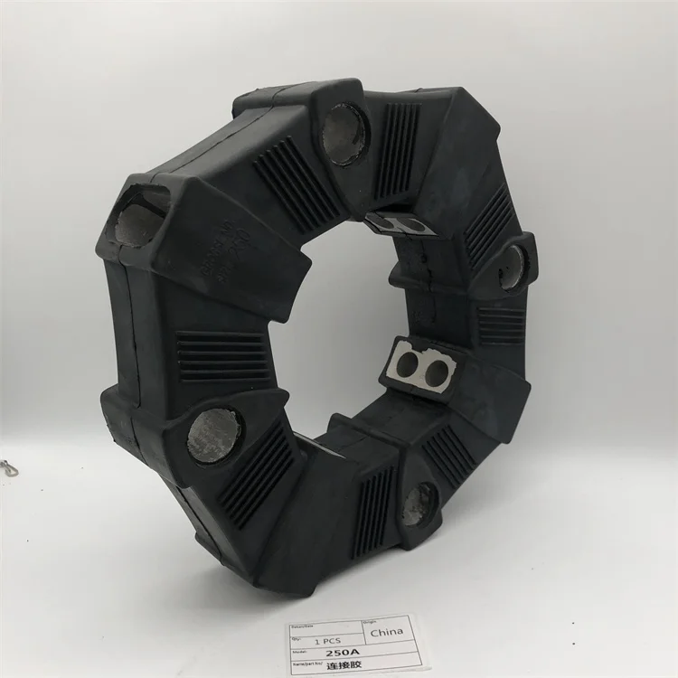 High Quality 250A Hydraulic Coupling Digger Rubber Coupling