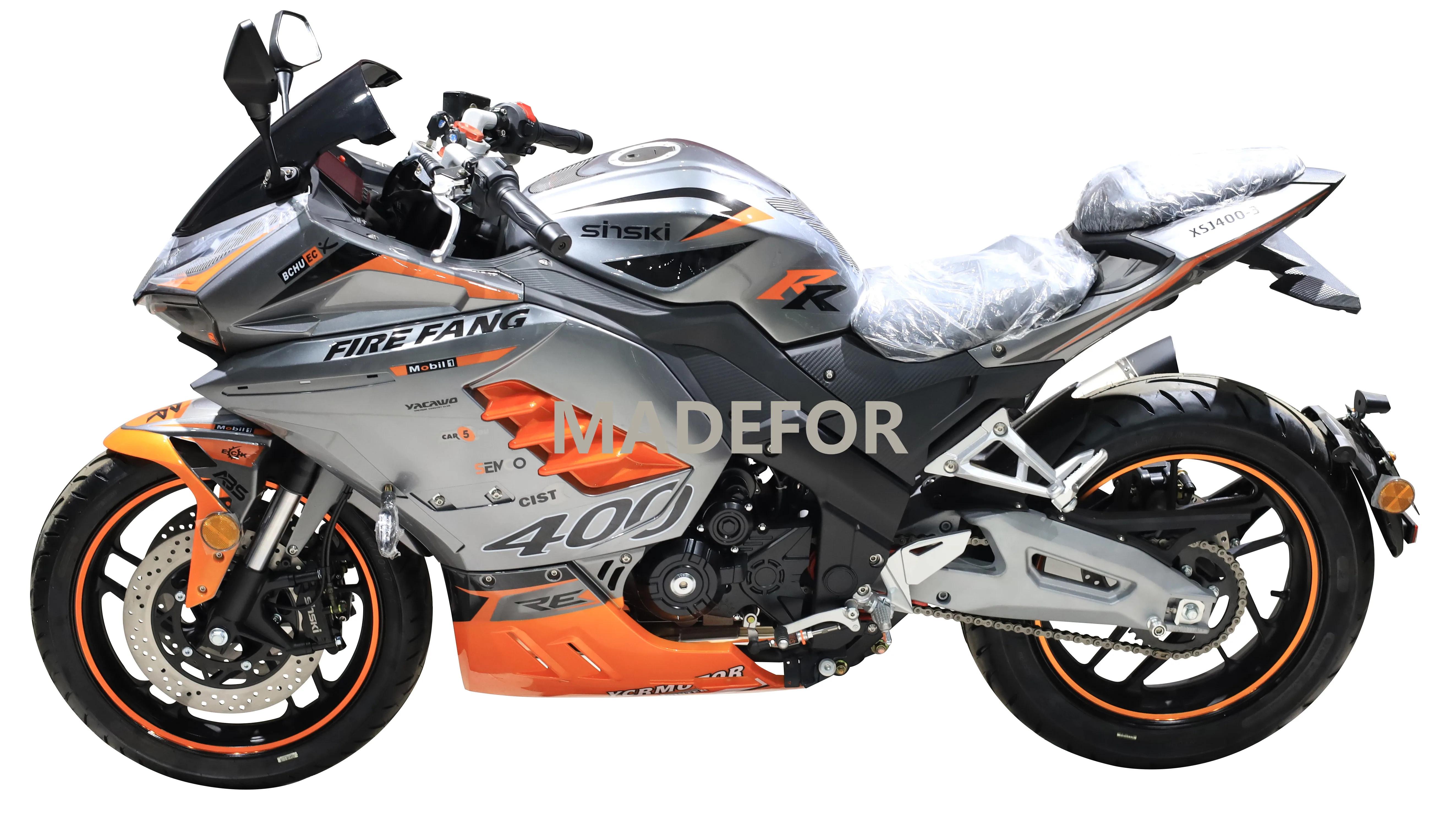 MADEFOR New Super Power Motorcycle Street Bike Two Cylinder Water ...