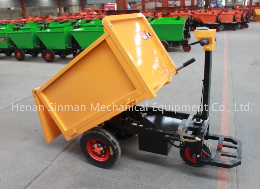Manual Wheel Tricycle Trolley with Rubber Wheels Battery Operated ...