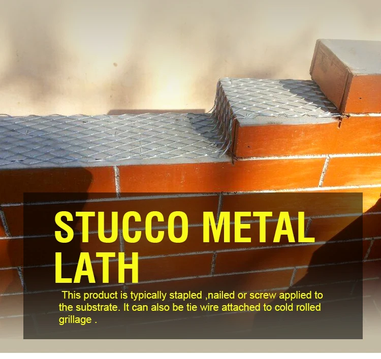 27"*97" G90 Self Furring Galvanized 2.5lbs Expanded Metal Stucco Lath