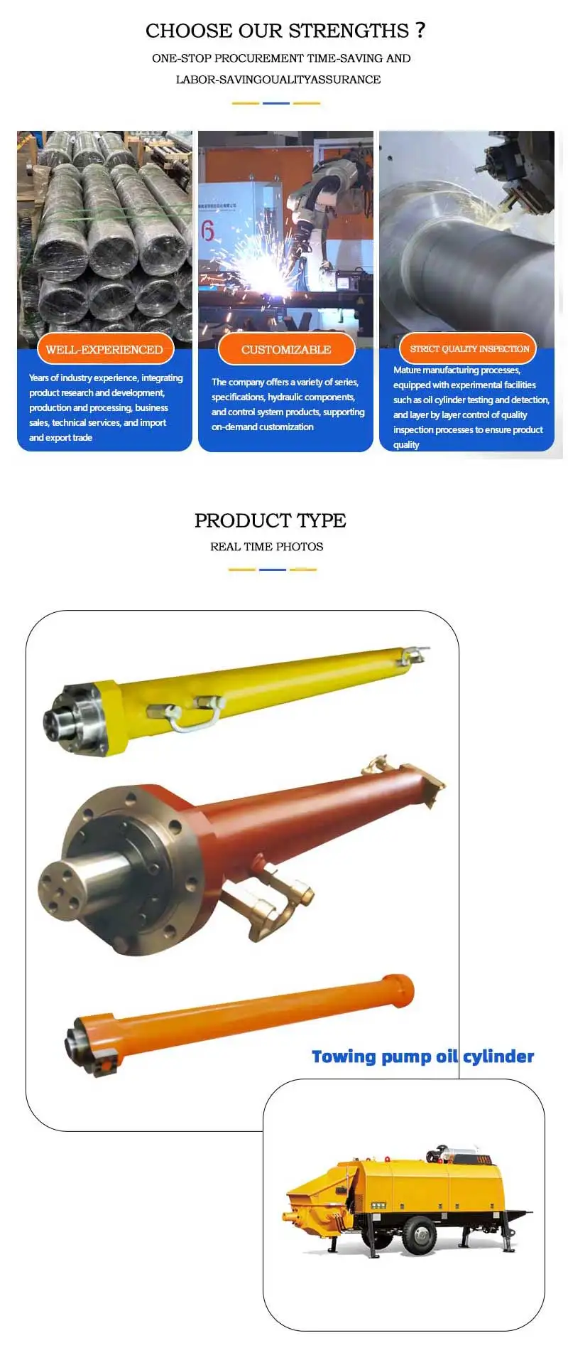 High Quality Stacker Hydraulic Cylinder Hydraulic Cylinder Repair ...