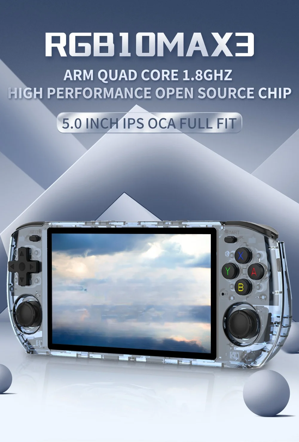 Powkiddy RGB10MAX3 Pro - Retro Gaming on a Handheld Console