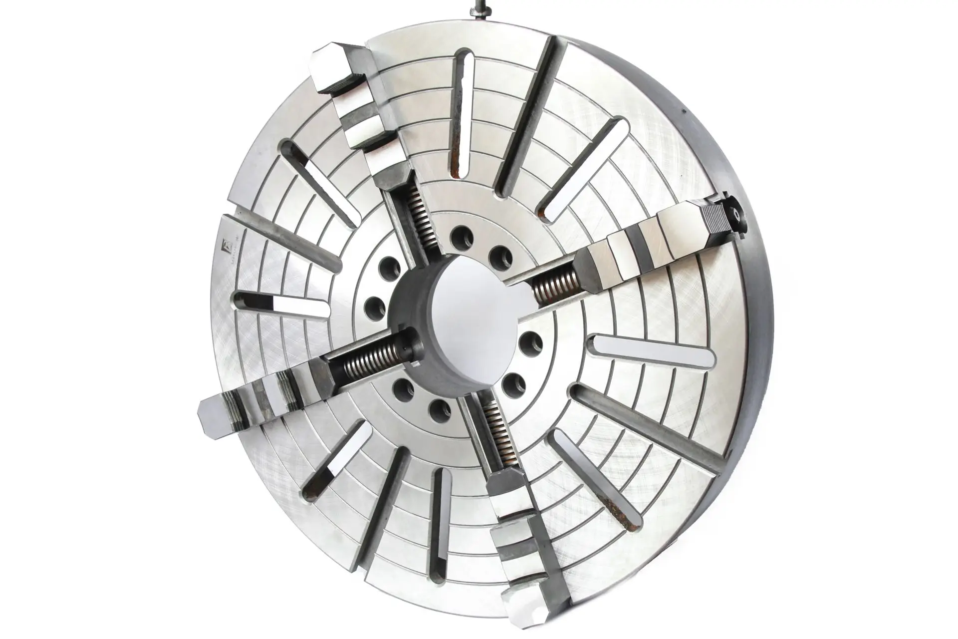 YJMT K72 315mm to 600mm Dopt Short Cylindrical Center Mounting Hard Jaw ...