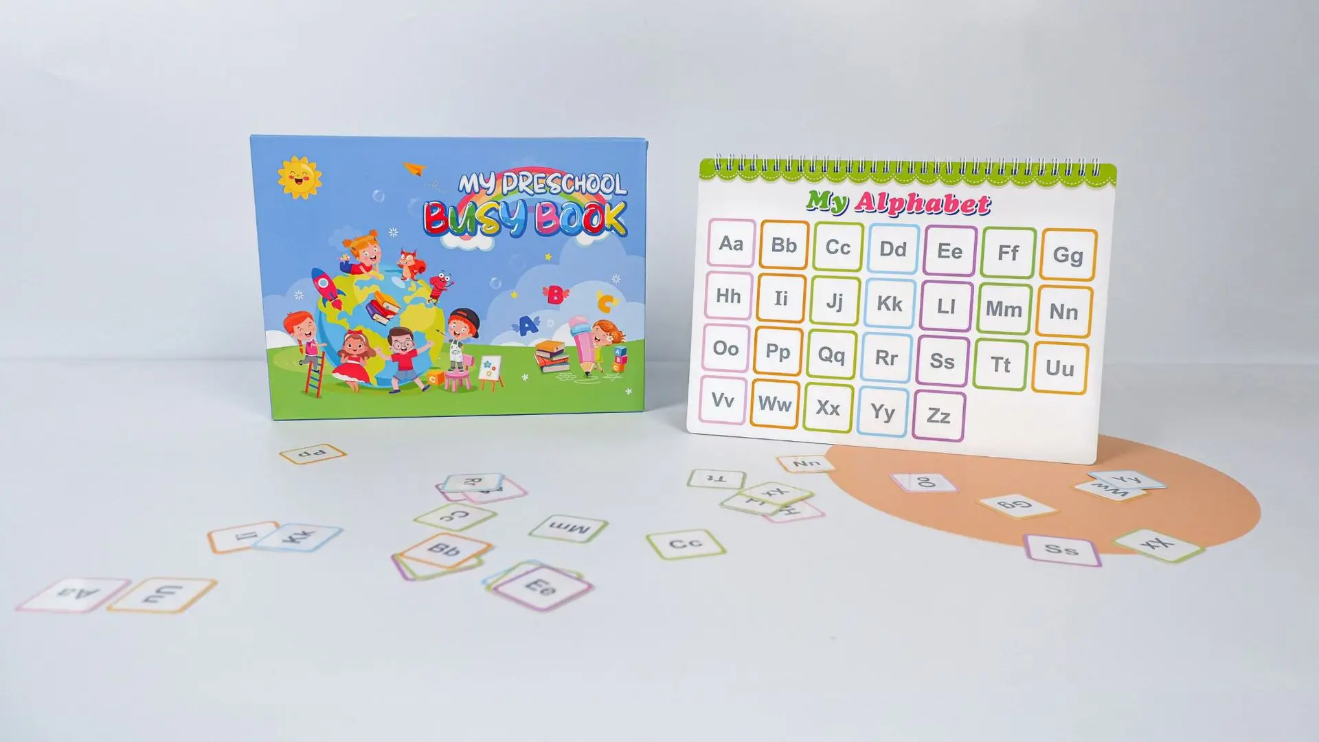 Children Preschool Busy Book Open-ended Reusable Educational Busy Book ...