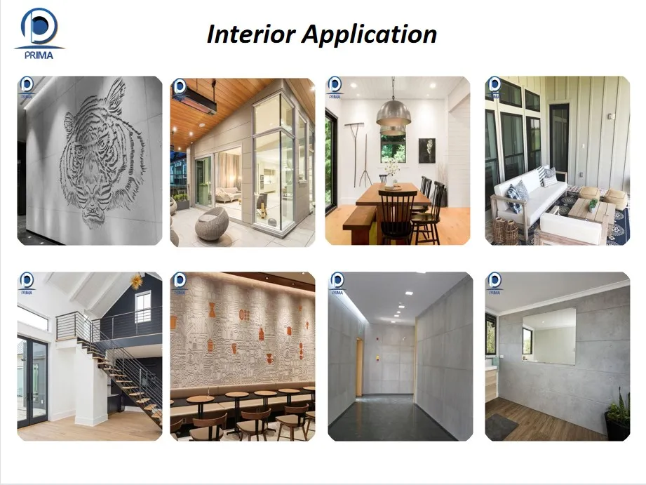 Prima Fiber Cement Boards Siding Foam Board Inner And Outer Wall ...