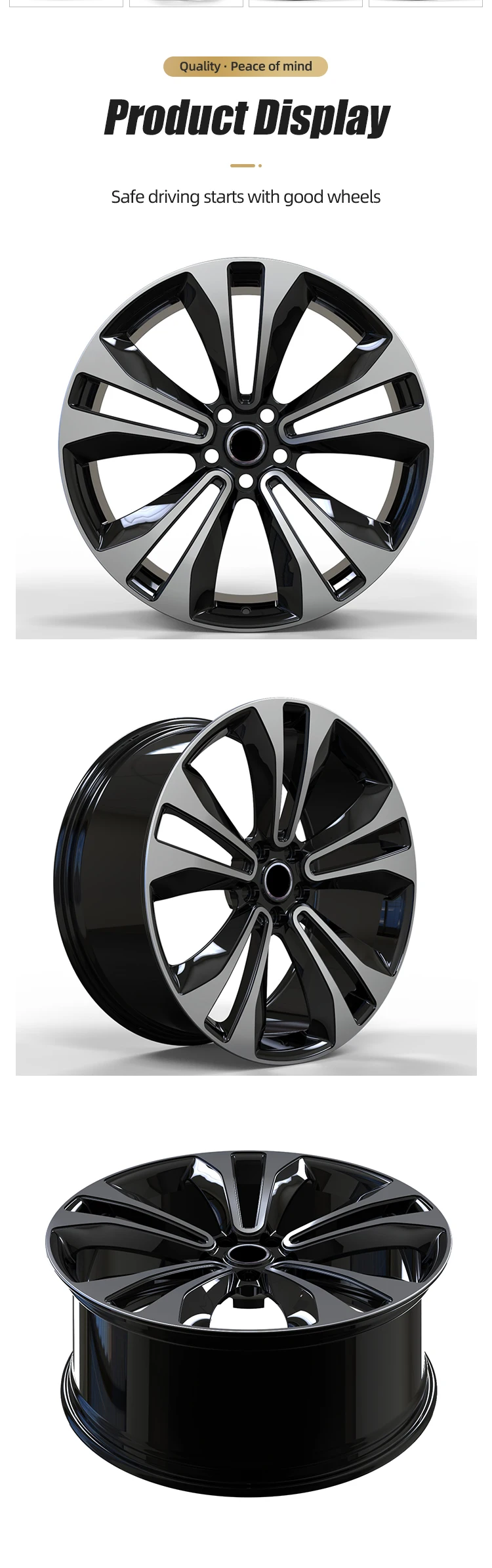 5x120 20 21 22 Inch Forged Offroad Alloy Paasenger Car Wheels Rims For ...