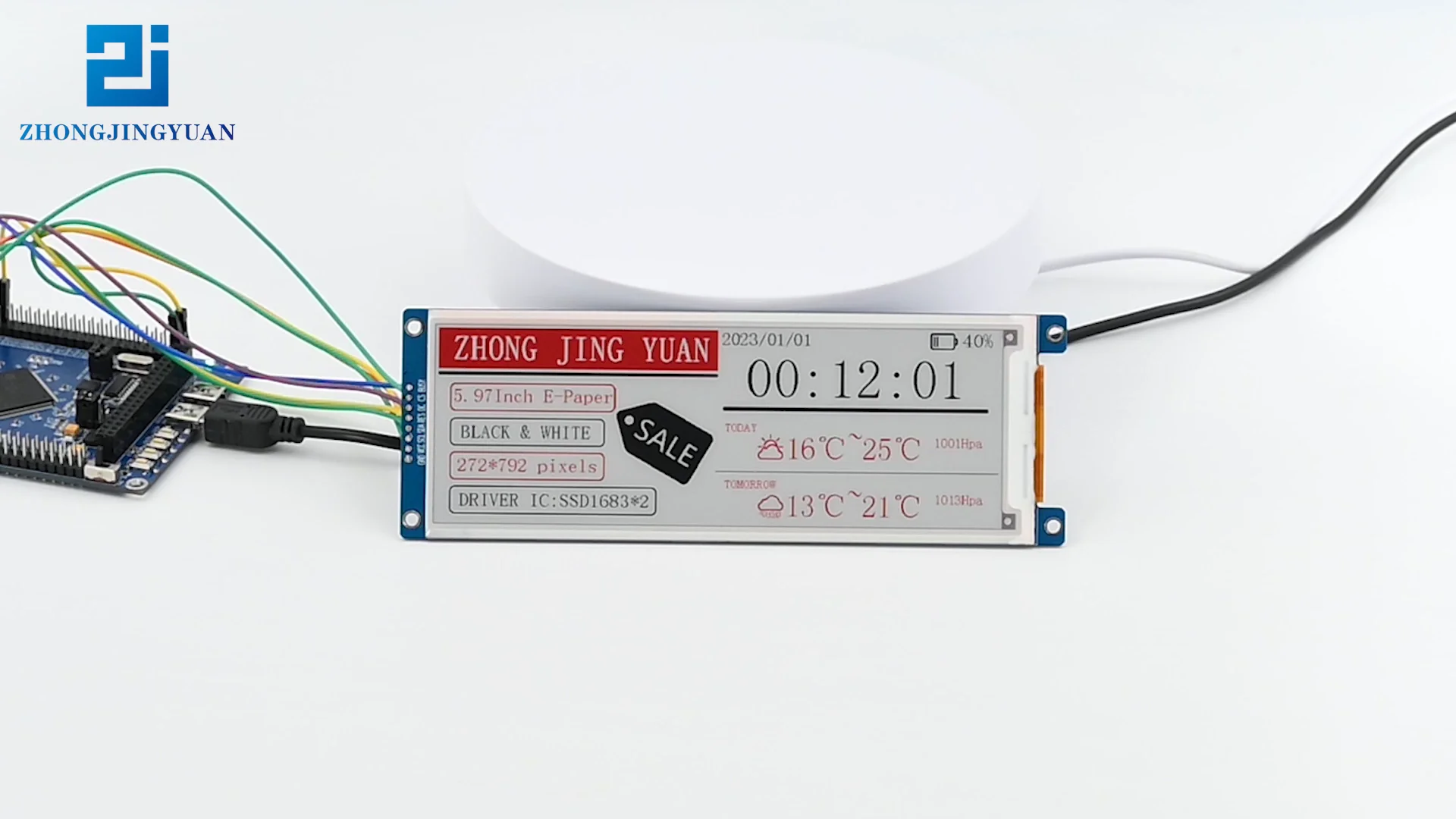 5.79 Inch Electronic Paper Display Module Thin 5.79 Inch Electronic ...