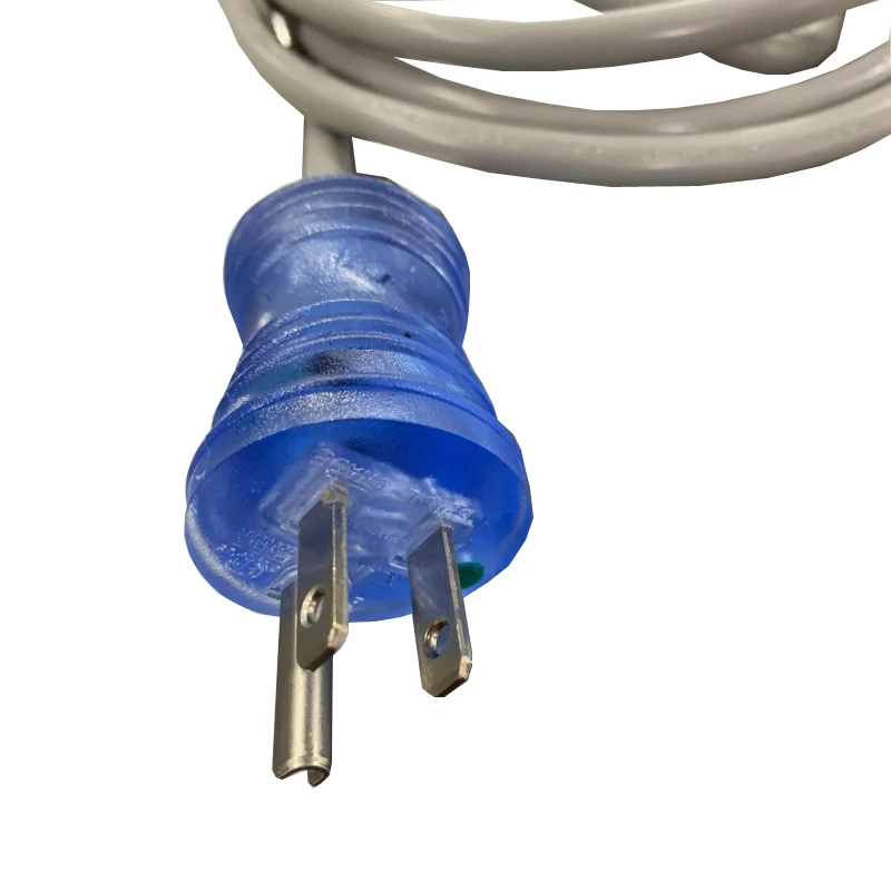 15AMP SJT Medical Grade Hospital Grade Green Dot Power Cord