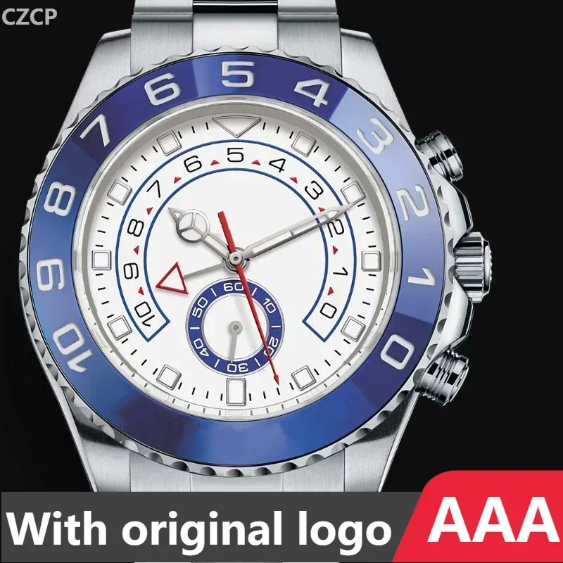 Luxury Men's Automatic Mechanical Watch Ring 44mm With 904l Stainless ...