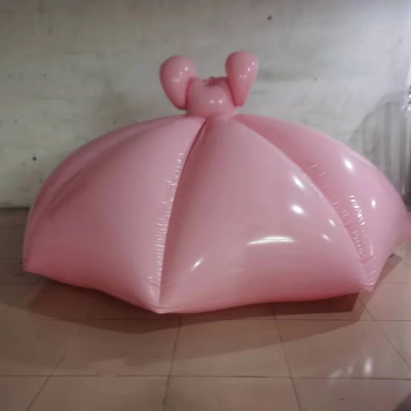 Beile Customized Pink PVC Holiday Party Inflatable Dress