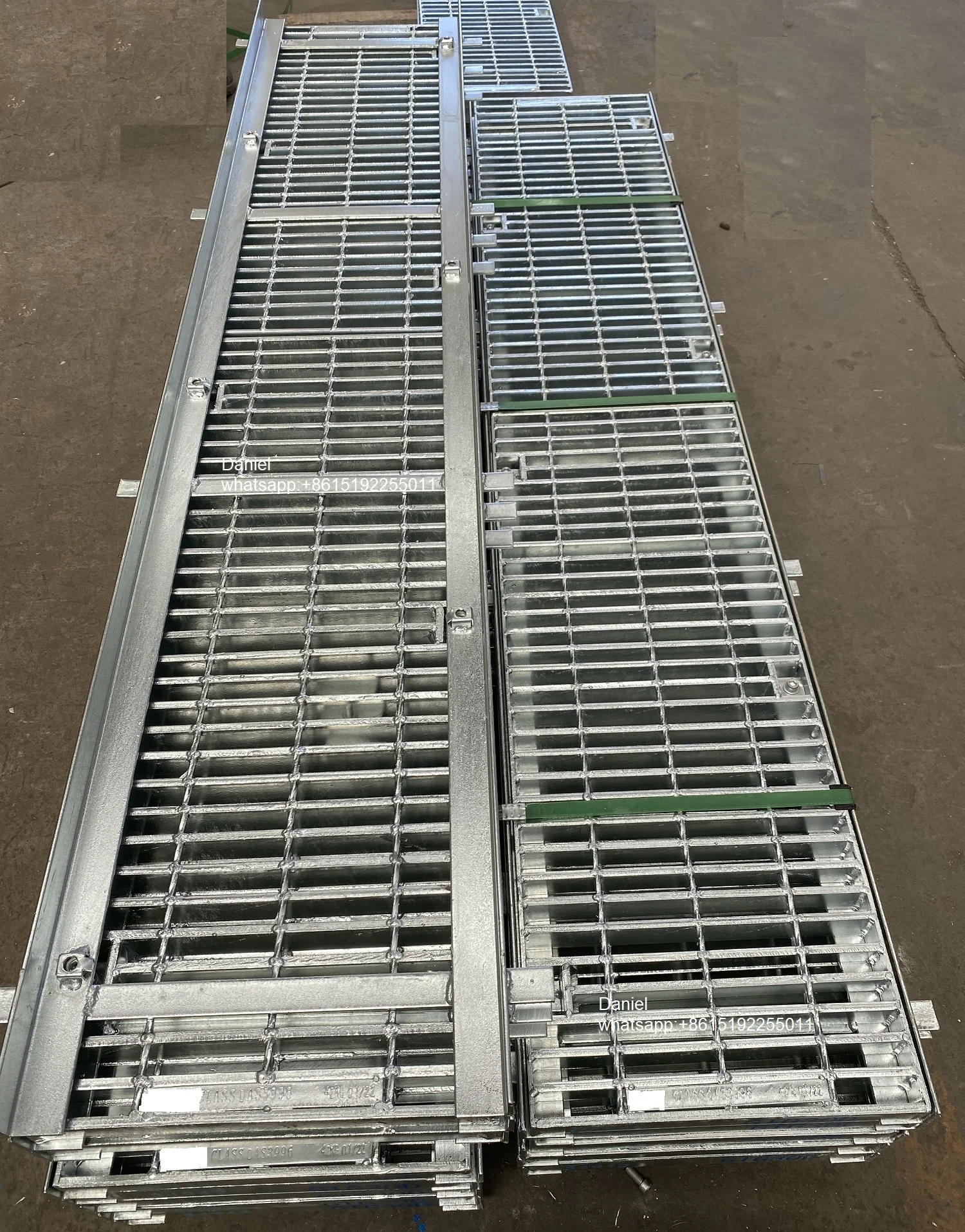 Storm Trench Sump Pit Scupper Drain Steel Grating Cover