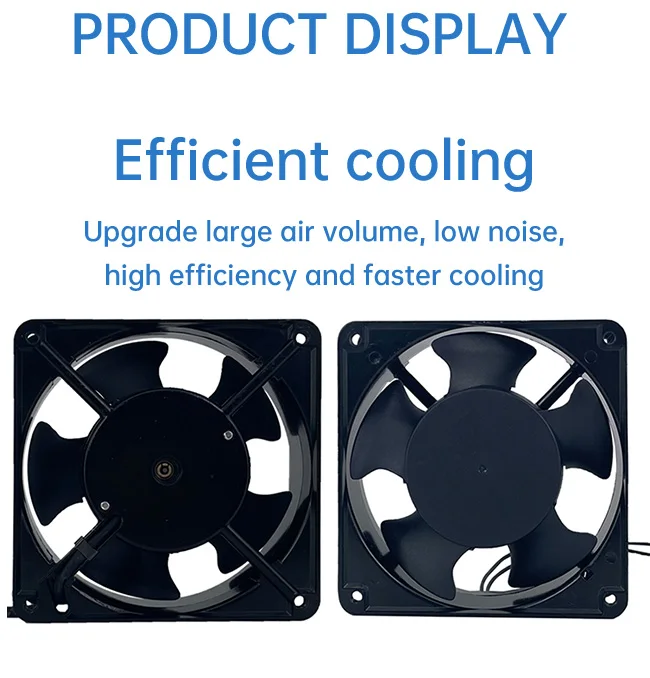 Waterproof Brushless Ec Fan Energy-saving 12v 24v 48v 110v 220v 12038 ...