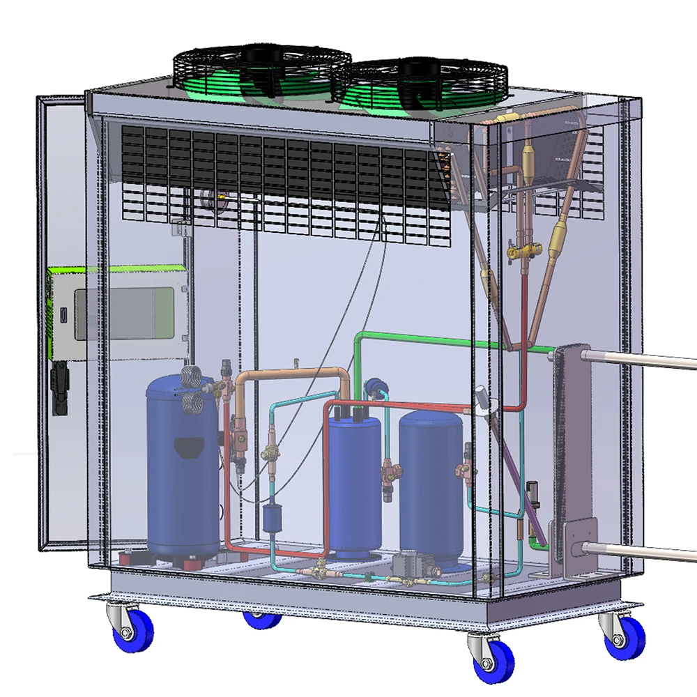 2.5KW PHE Evaporator for Glycol Cooling System Efficiency