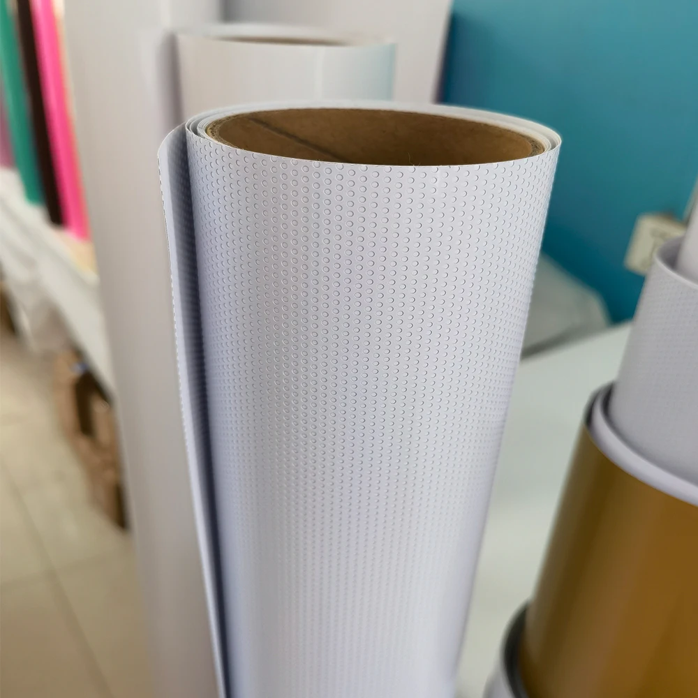 Pvc Perforated Vinyl Glass Sticker Window Film Window Graphic One Way ...