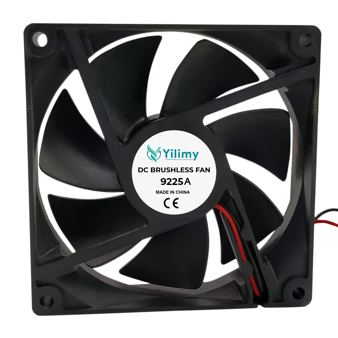 Yilimy 9225A High-Speed 92mm Axial Flow Cooling Fan with 3000 RPM Ball ...