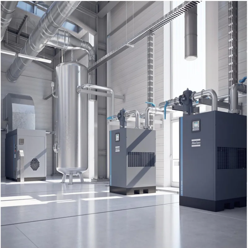 Atlas Copco oil-free screw compressor ZT15 ZT55 ZT75VSD WUXI produces ...