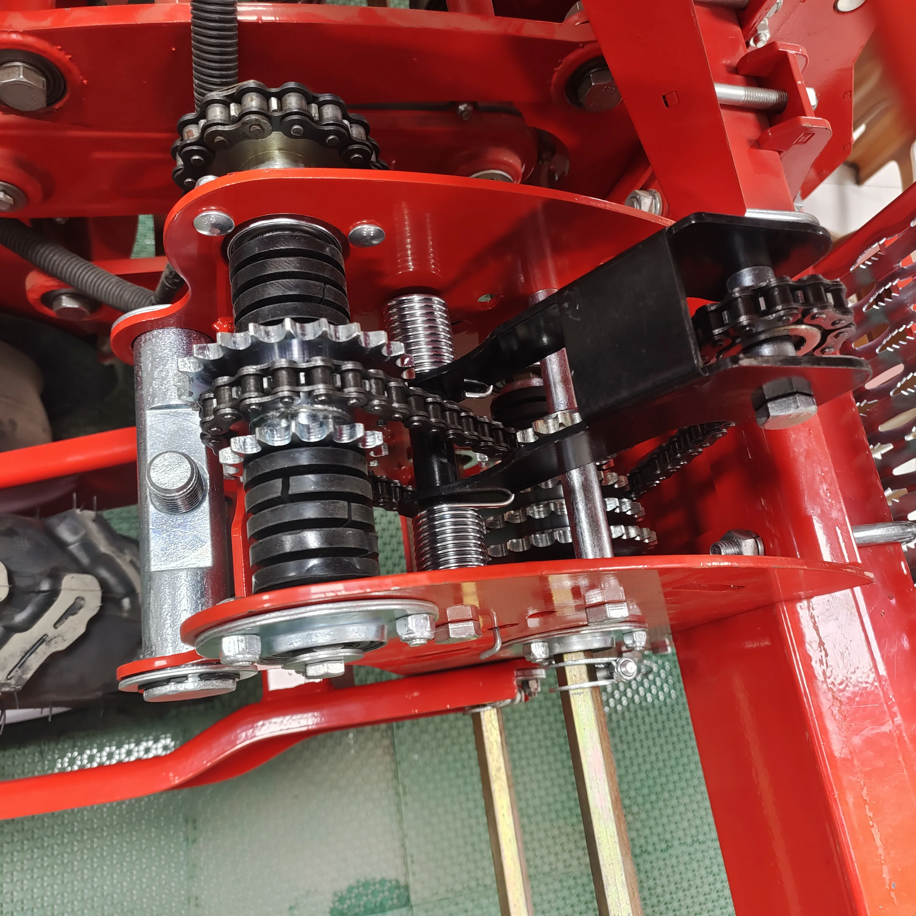 2-Row No-till Corn Planter /2 Row Dual Disc Opener Grain Seed Machine ...