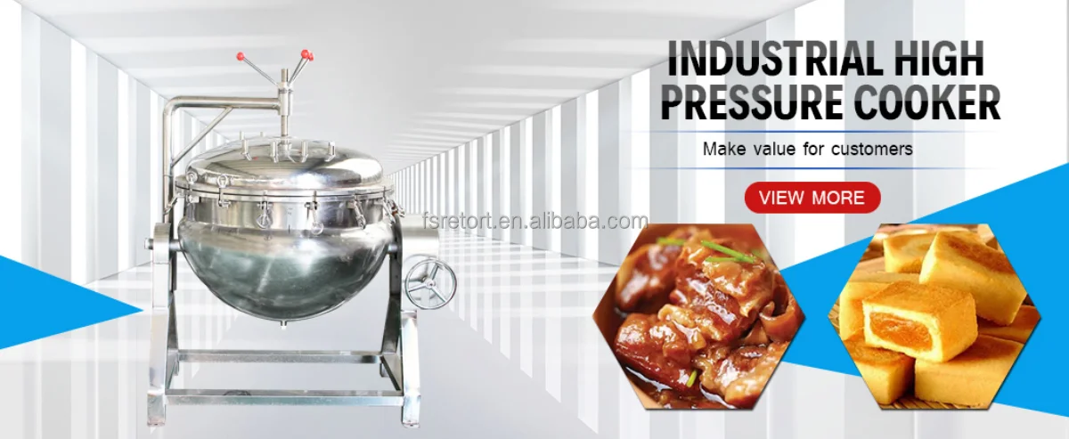 500 Liter Industrial Pressure Cooker - Efficient Cooking