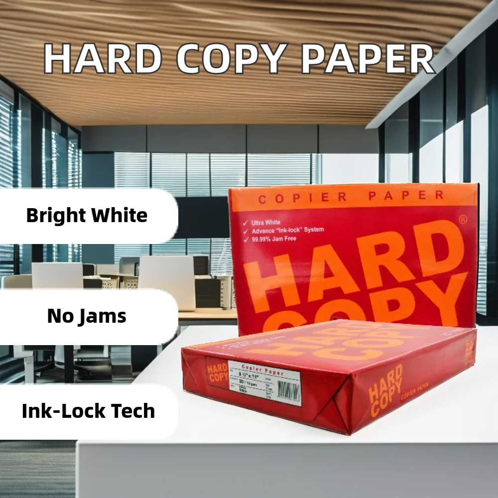 A4 Size 80g Weight Hard Copy Paper High Quality Bulk Copy Paper ...
