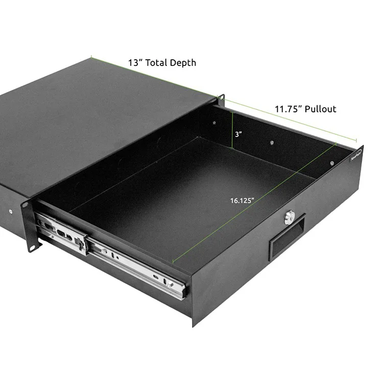 Jh-mech Rack Mount Drawer - Secure and Versatile Storage
