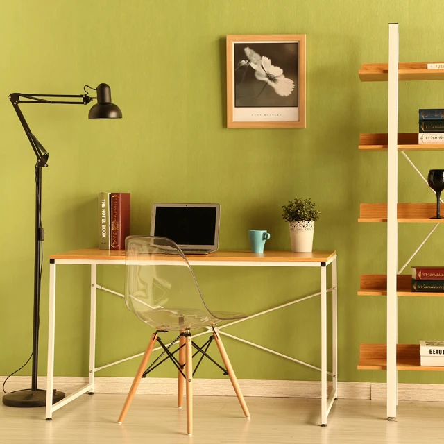 Simple Study Desk MDF Board Computer Table American Industrial Design ...