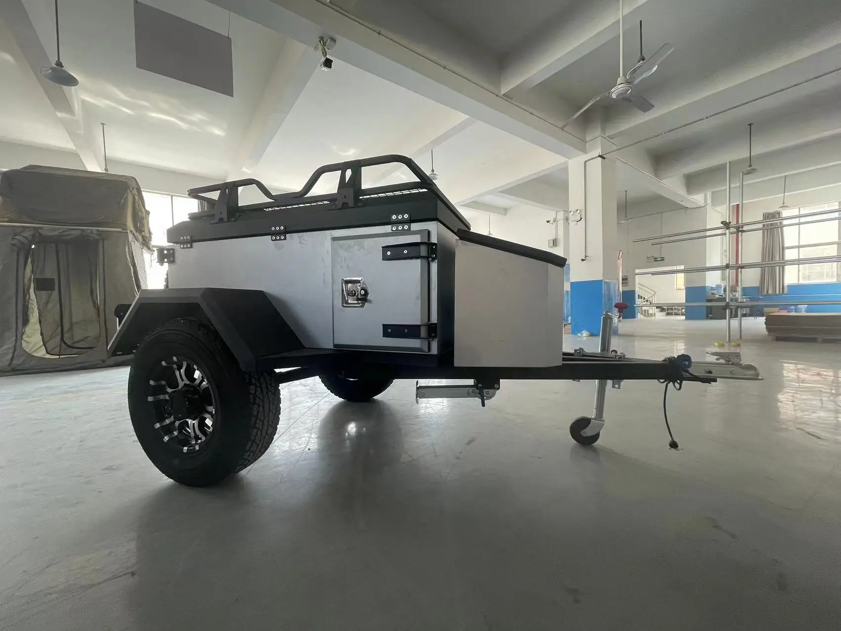 AIWEITE Off Road Camping Trailer - Compact RV Travel Camper with Slide ...
