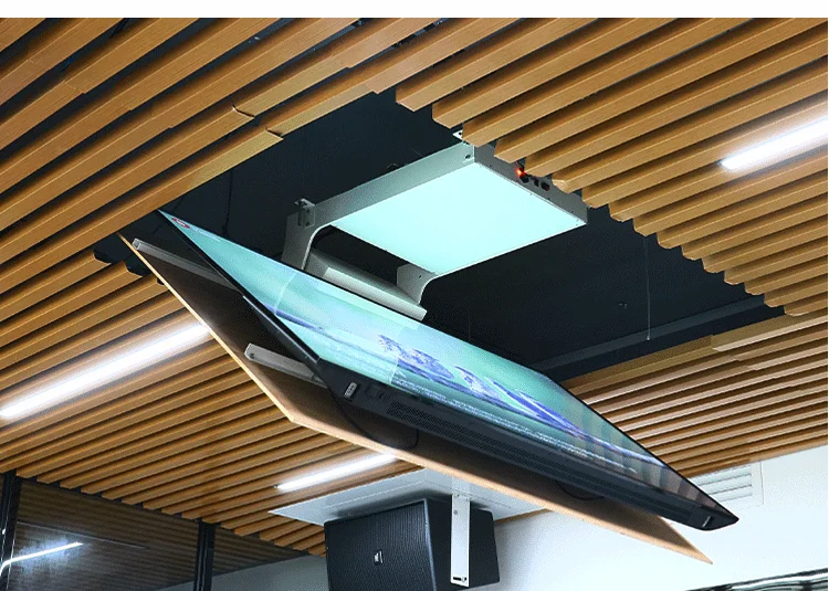 Retractable Flip Up Electric Flip Down Tv Lift 0-105 Degrees Electric ...