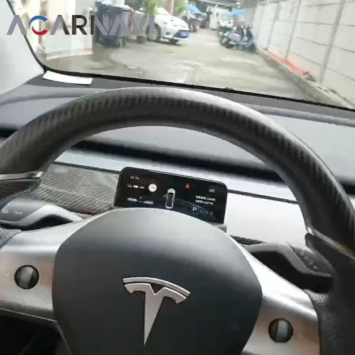 Acardash Car Speedometer Digital Instrument Cluster Dashboard For Tesla ...