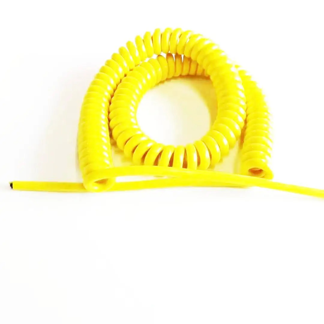 Spiral Cable High Resilience Flexible Shielded Spiral Cable Coiled ...
