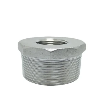 Pipe Fittings Hexagon Bushing Stainless Steel Npt Bspp Thread Bushing ...