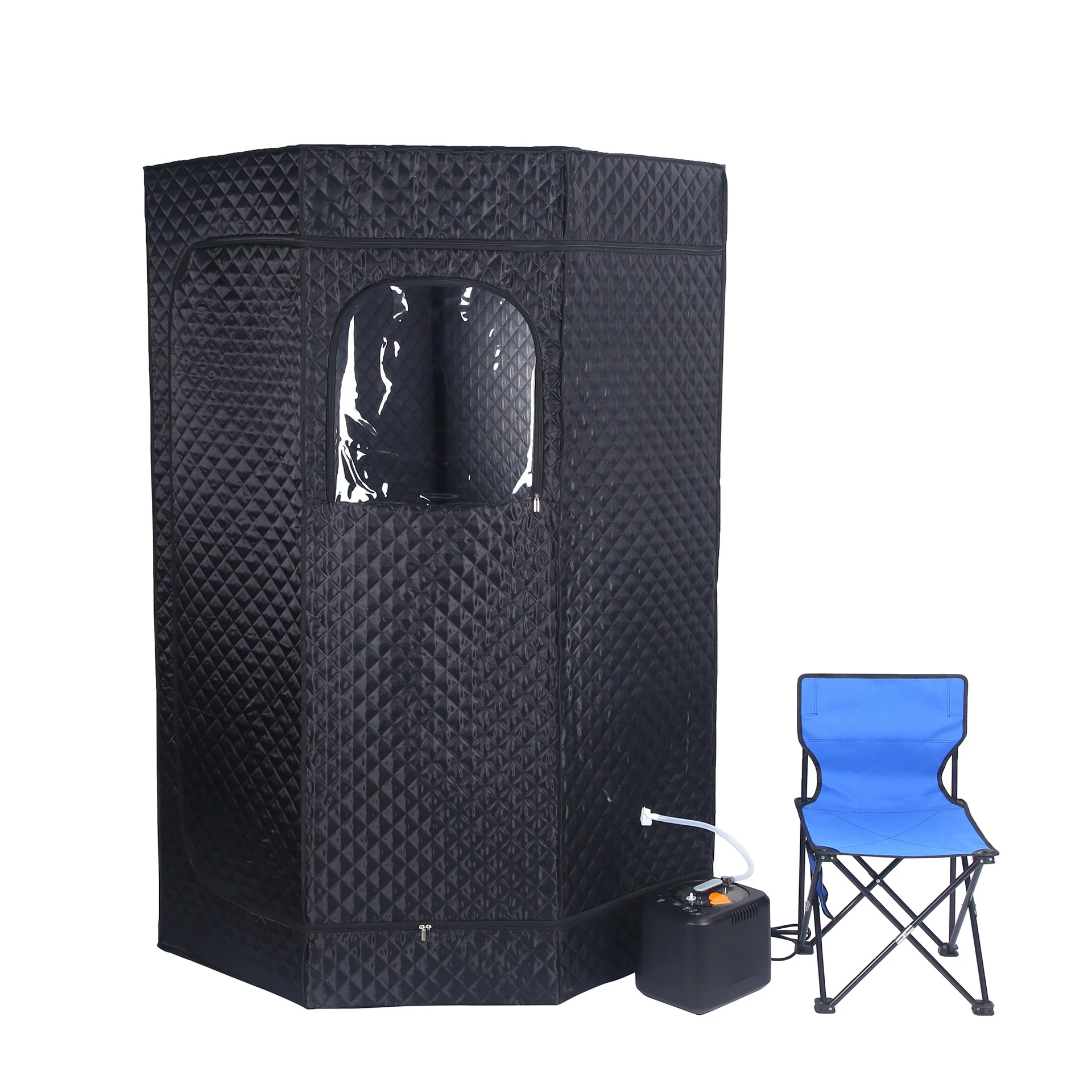 Outdoor Portable Sauna Room Foldable Full Size Mini Sauna Room For 2 ...