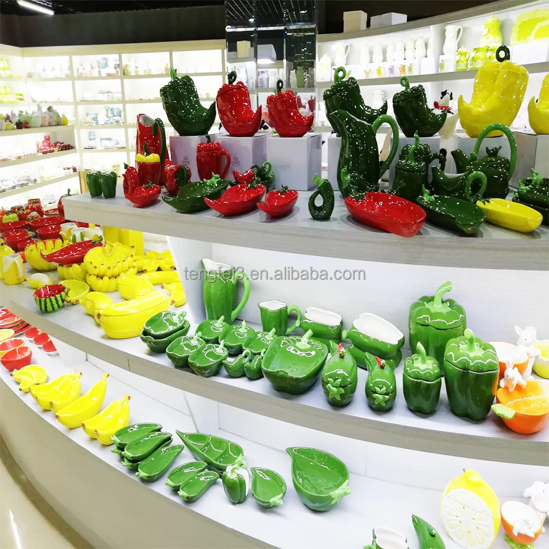 New 3 Pcs Set Serving Plate Fruits Shaped Bowls Strawberry Porcelain ...