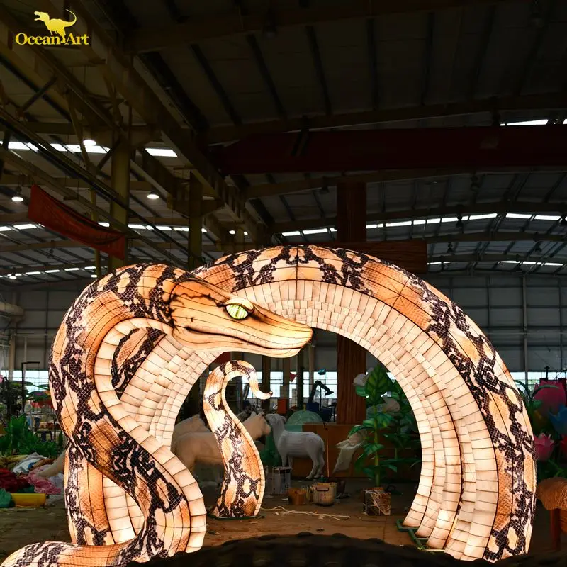 Outdoor 3D Theme Mythical Character Lantern Decoration Led Lighting ...