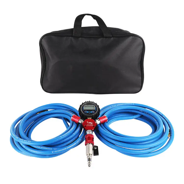 Professional 4x4 Tire Inflation Deflation System Kit with Digital Gauge ...
