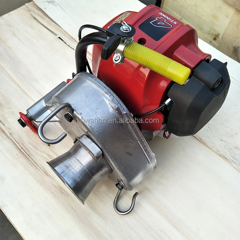 1-2t Mini Portable Gasoline Winch With Hongda Engine For Power ...