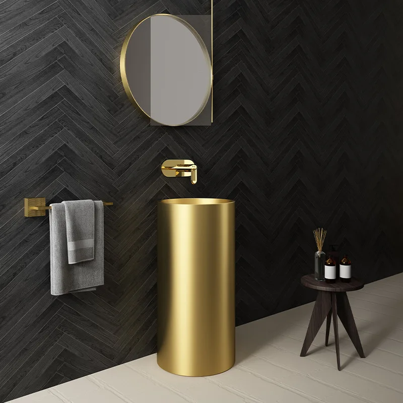 Sus304 Stainless Steel 800*400mm Basin Sink Floor Standing Luxury Wash ...