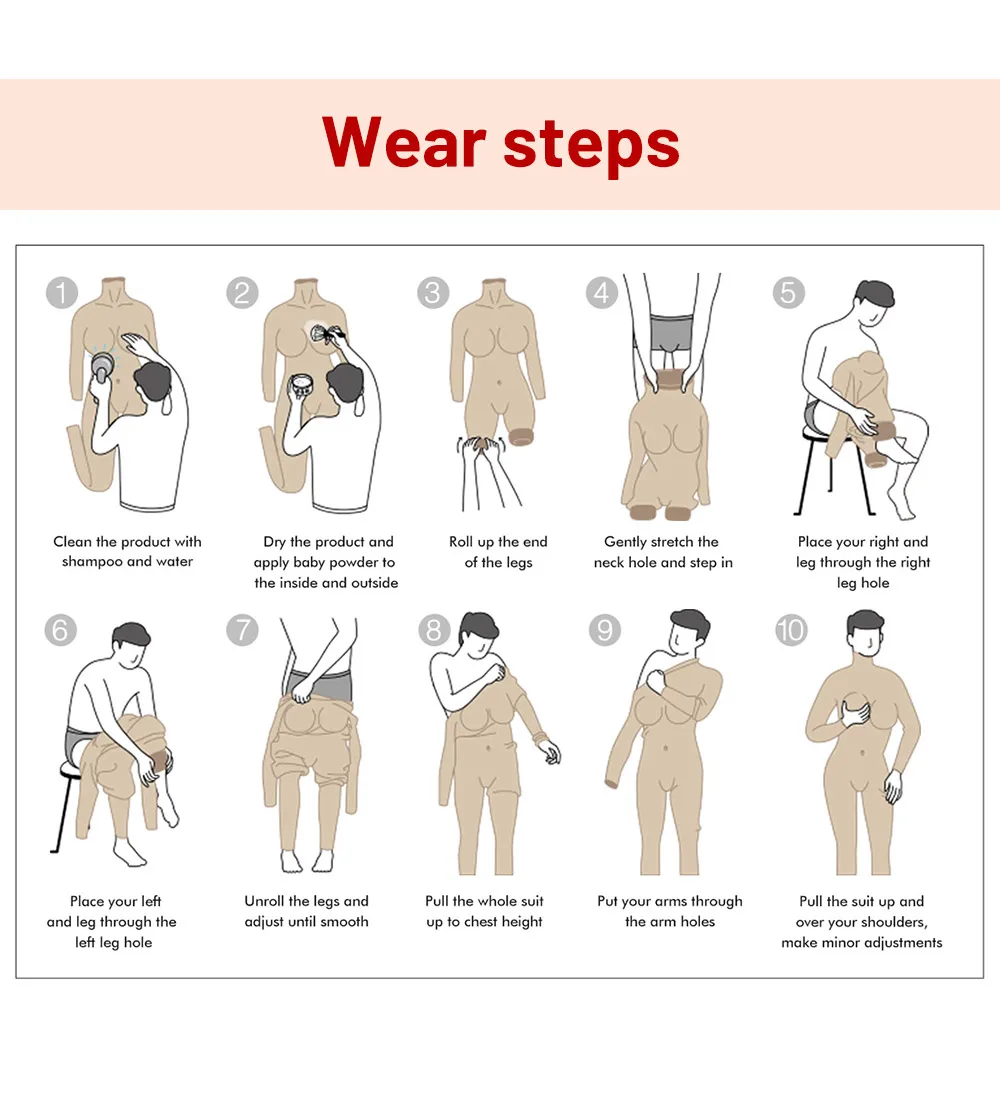 Eta Realistic Prosthesis Chest False Buttock Artificial Vagina ...