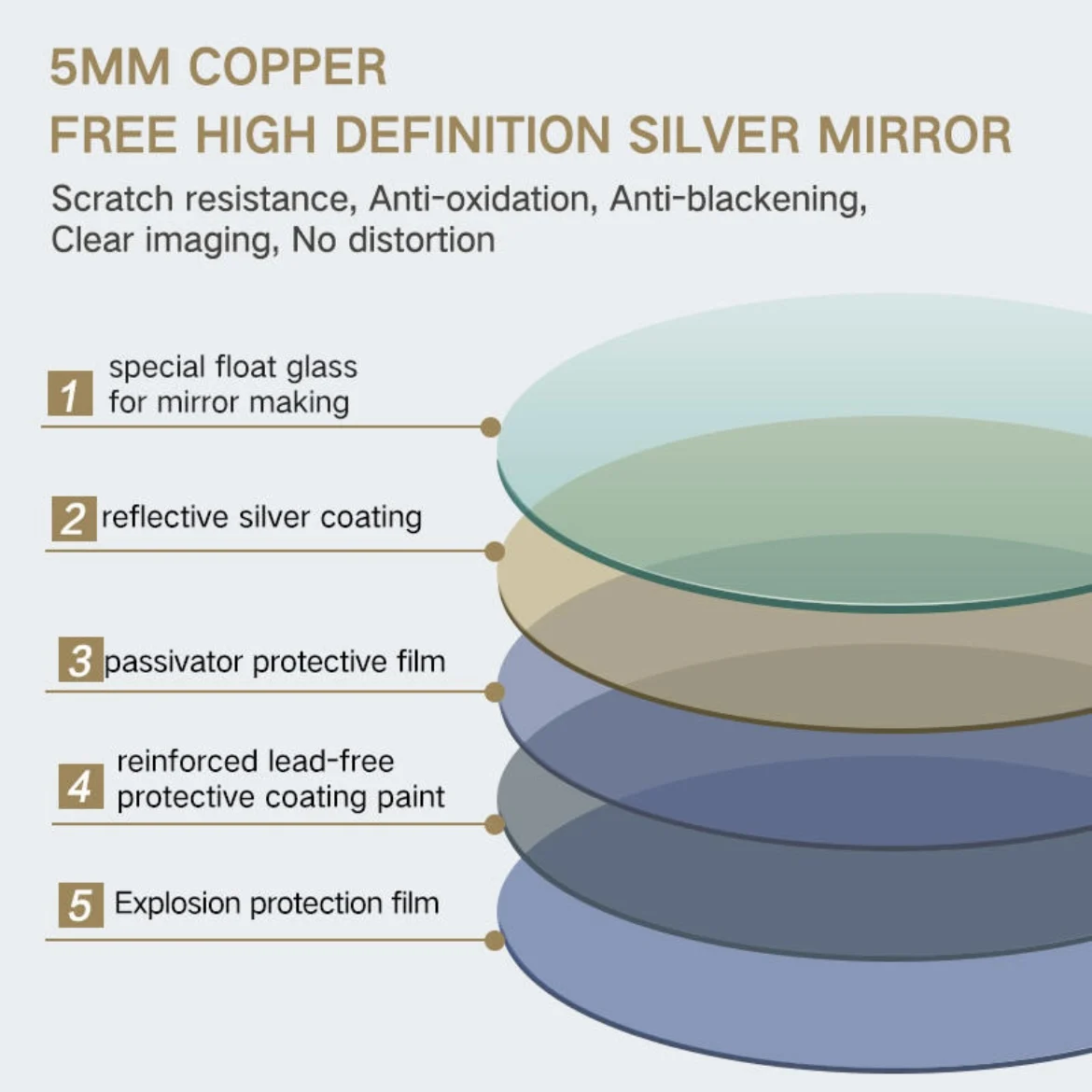 2023 Best Selling Vanity Makeup Mirror With Led Light Three Colors ...