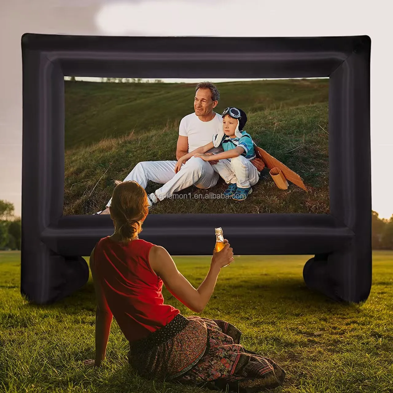 24FT Inflatable Screen - Perfect for Outdoor Movie Projection