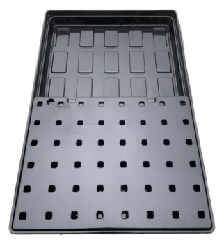 Abs Plastic Sheet Modular Grow Trays With Lids For Ebb&flow System ...