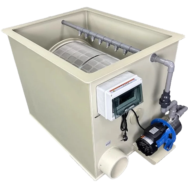 Rotary Drum Microfiltration Machine,Aquaculture Automatic Backwash ...